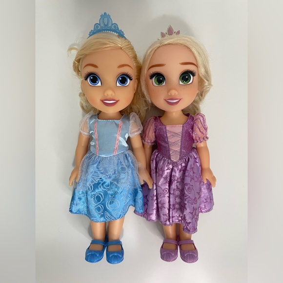 Disney | Toys | Disney Princess My Friend Cinderella And Rapunzel Doll ...